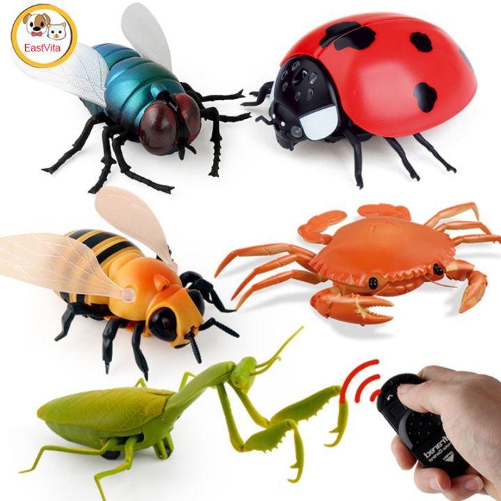 Simulation Infrared Remote Control Insects Electric Halloween Prank ...
