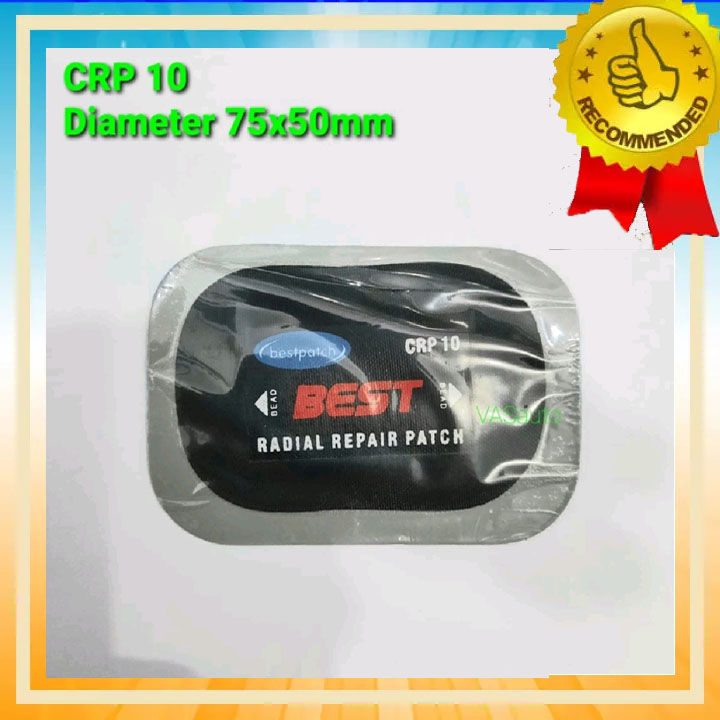 Tip Top Karet Tambal Ban Luar Bestpatch CRP 10 Per Pcs / Biji / Lembar | Lazada Indonesia