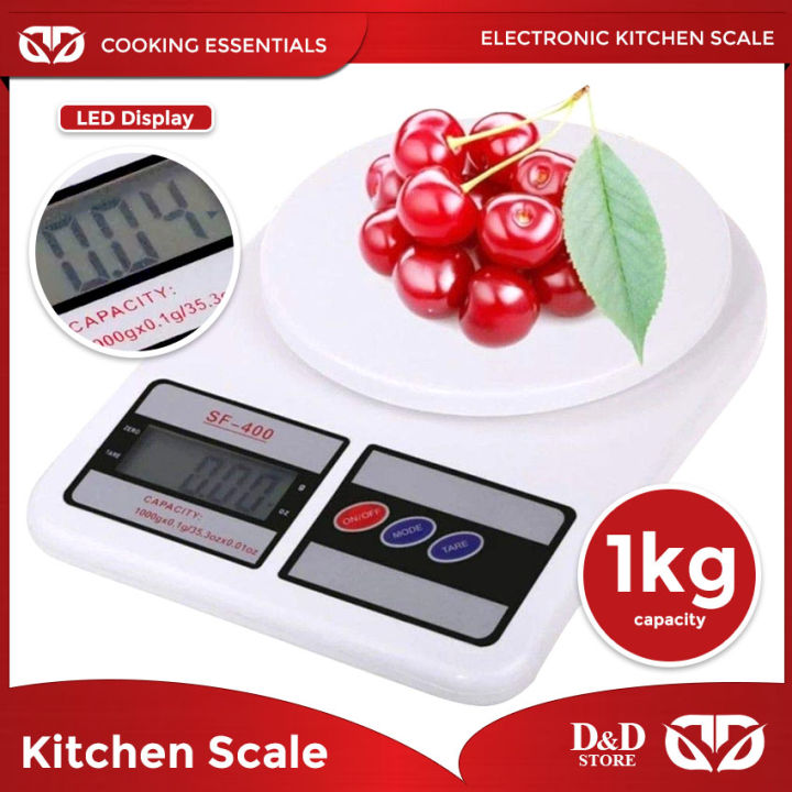 D&D | SF-400 Digital LCD Display Kitchen Electronic Scale | Lazada PH