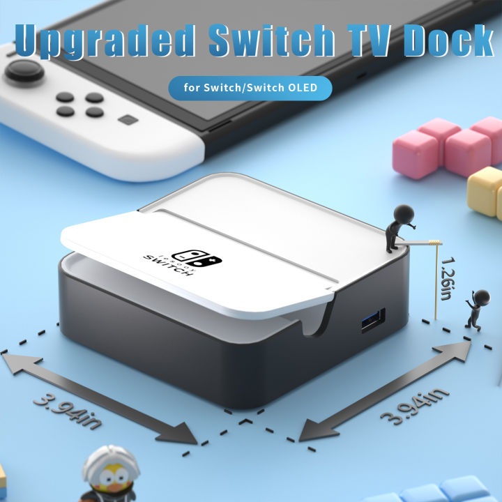【Fashionable New Arrival】 Tv Docking Station For Nintendo Switch Switch Oled Charging Adapter ...