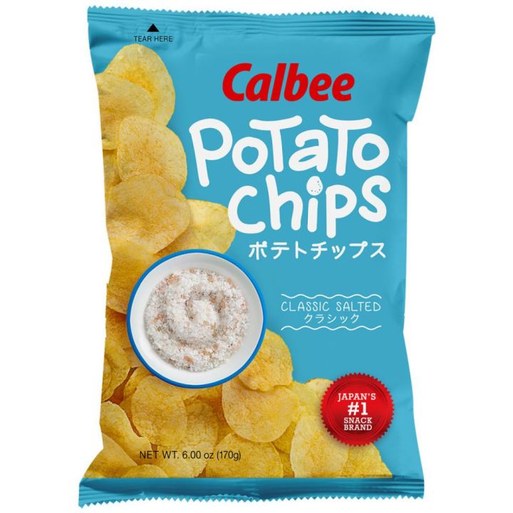 Calbee Classic Salted Potato Chips 170g | Lazada PH