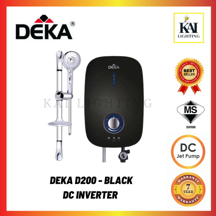 DEKA Water Heater DEKA D200 DC Pump Silent Inverter DC Booster Pump ...