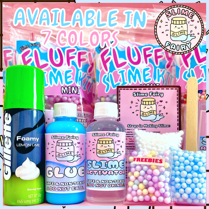 MINI FLUFFY SLIME KIT BY SLIME FAIRY | Lazada PH