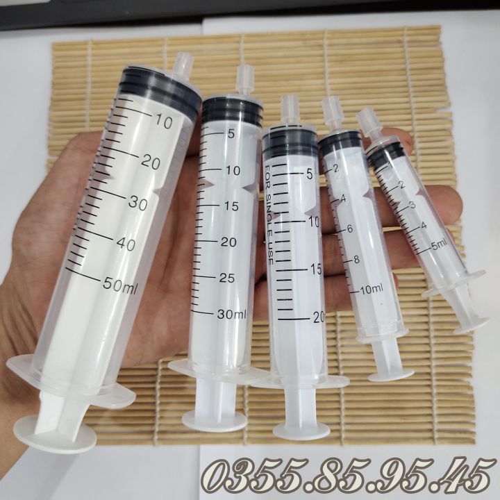 Xi lanh chuyên dụng có đầu chiết nước hoa 5ml / 10ml / 20ml / 30ml / 50ml - Dụng cụ chiết nước ...