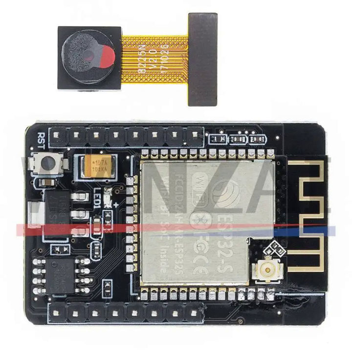ESP32-CAM WiFi Bluetooth Module Camera Module Development Board ESP32 with Camera Module OV2640 ...