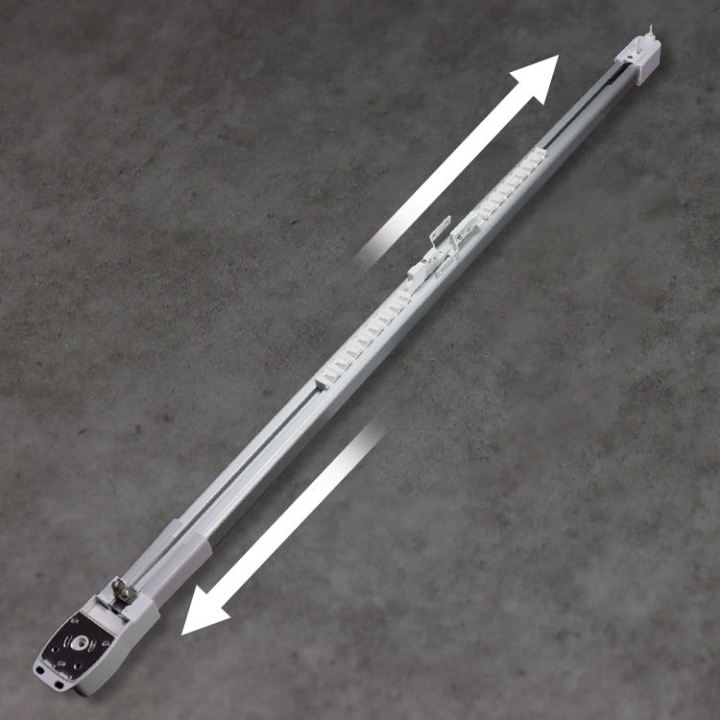 Custom Made Smart Ceiling Aluminum Electric Curtain Track Rail ...