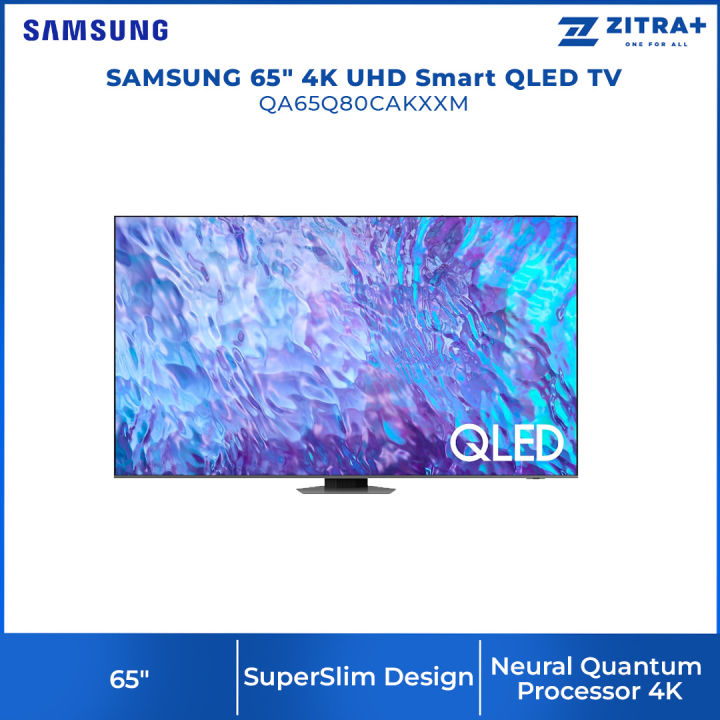 SAMSUNG 65" 4K UHD Smart QLED TV QA65Q80CAKXXM | Tizen™ Smart TV ...