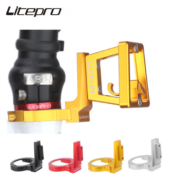 Litepro Folding Bike Front Pack Convert Bracket Front Rack Pig Nose ...