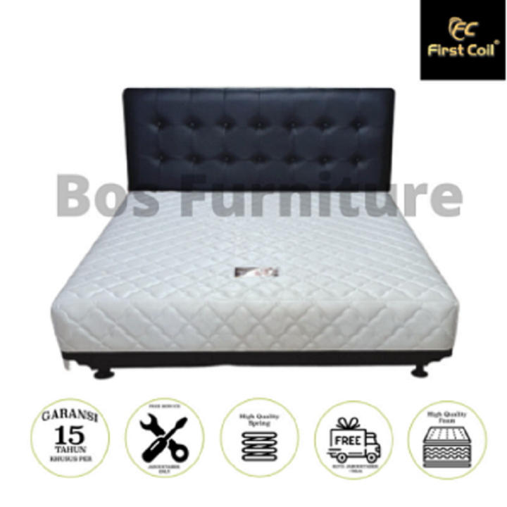 First Coil Kasur Springbed Multibed Standard Fullset | Lazada Indonesia