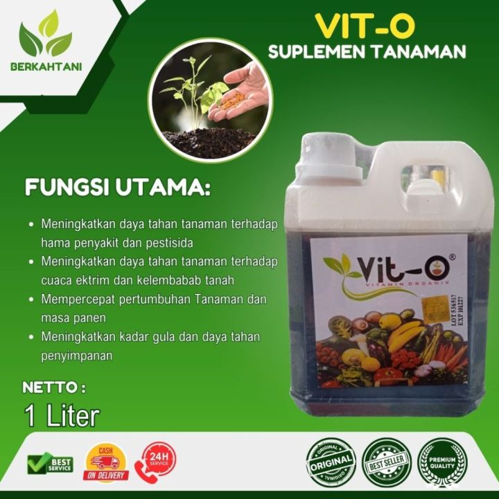 Vit-O 1 Liter Pupuk Suplemen Tanaman POC Vitamin Tanaman | Lazada Indonesia