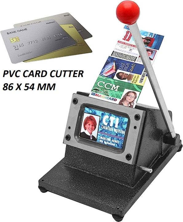 PVC ID card Cutter heavy duty/name card cutter 86*54mm | Lazada