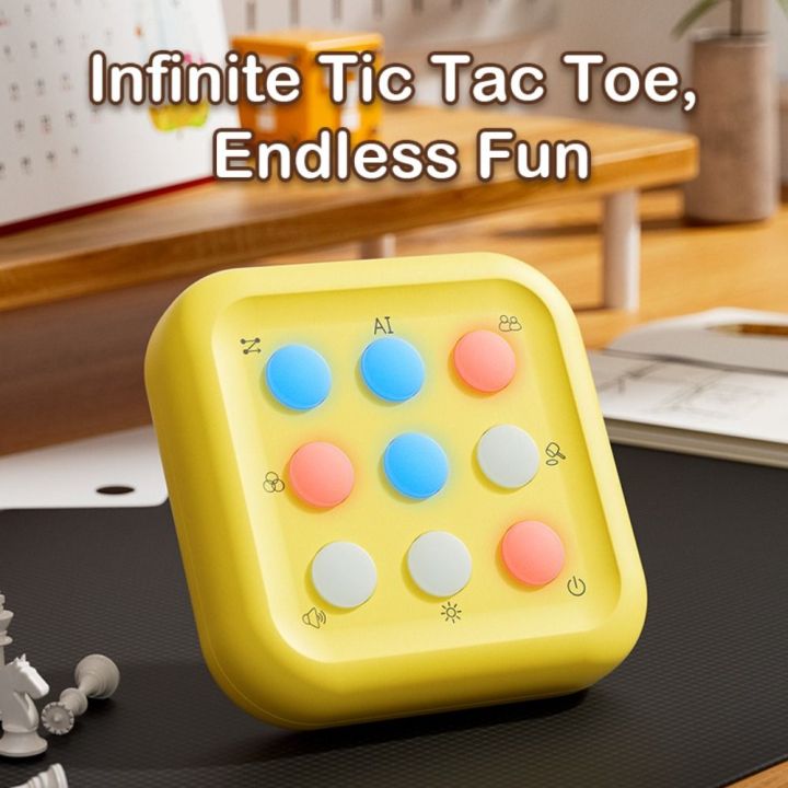 GK1AO Electric Tic-Tac-Toe Handheld Game Educational Montessori ...