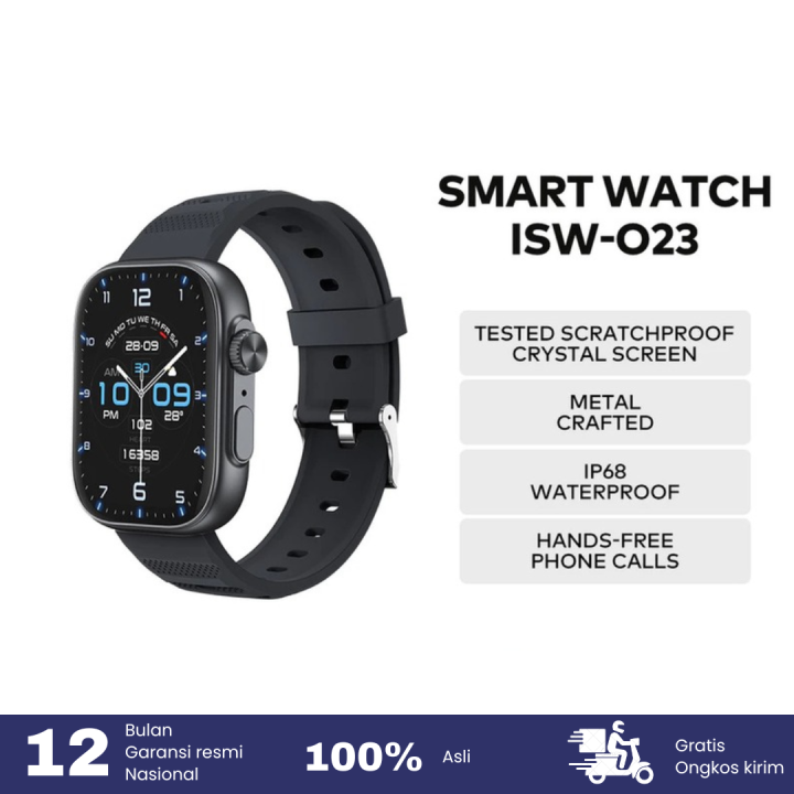 ITEL SMARTWATCH ISW-O23 GARANSI RESMI | Lazada Indonesia