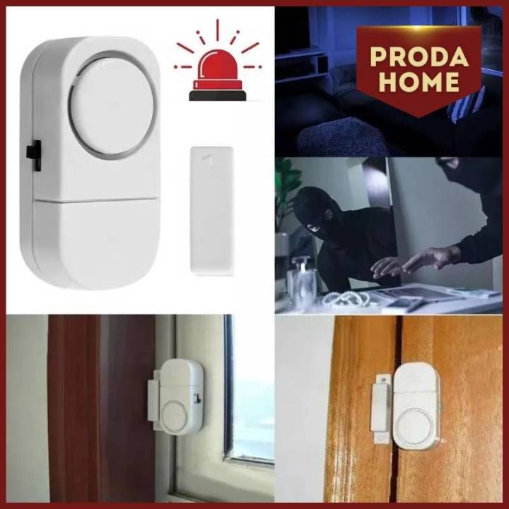 Wireless Door and Window Entry Alarm Burglar Alarm Sensor System Home ...