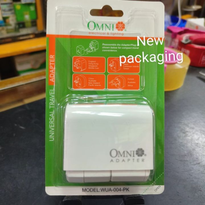 Omni Universal Travel Adapter Set WUA-004-PK | Lazada PH
