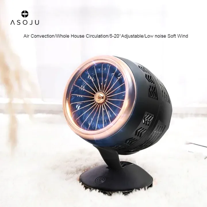 Jet Engine Style Turbo Fan | Quiet Powerful Desktop Cooling | Touch ...