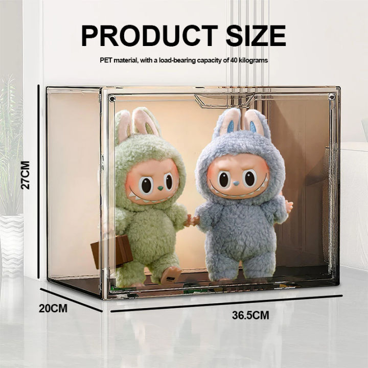 Acrylic Display Box Storage Organizer Transparent Box Stackable ...