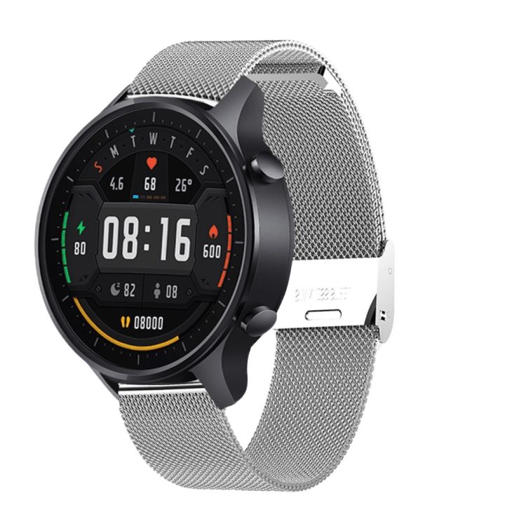 สายนาฬิกาข้อมือโลหะ 22 มม . สําหรับ Xiaomi Mi Watch 2020 Smart Watch ...