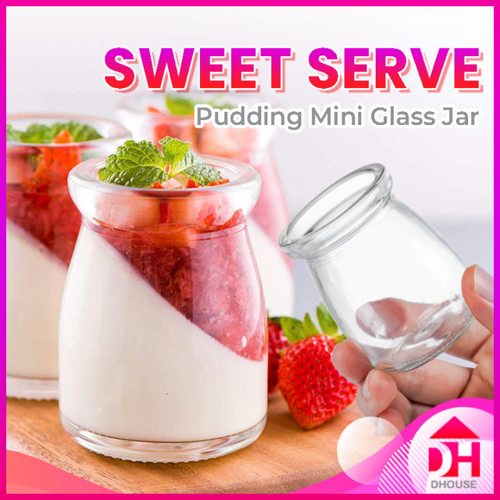 100/150/200ml Mini Yogurt Pudding Jelly Glass Jar Honey Dessert ...