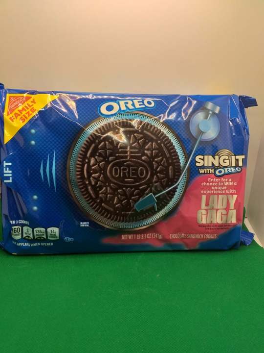 Oreo Lady Gaga Inspired Sandwich Cookies Limited Edition Original ...