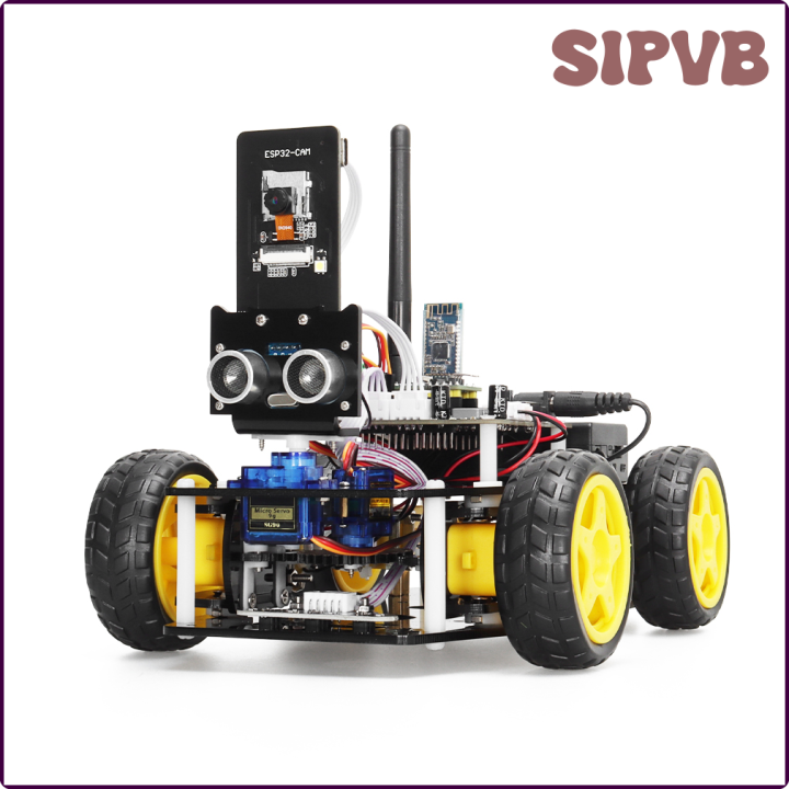 Sipvb Automation Robot Car Kit For Arduino And Keil 5 Programming Combining Esp32 Cam With Stm32