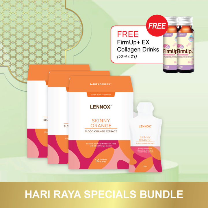 (3 Boxes Raya Bundle) Lennox Skinny Orange - Blood Orange Extract 25ml ...