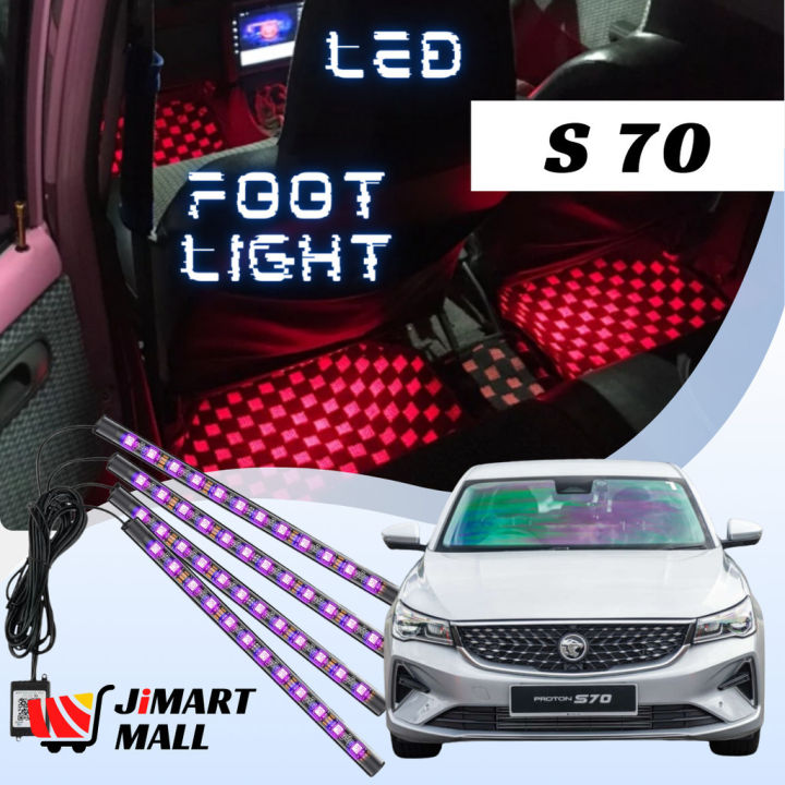 PROTON S70 LED AMBIENT LIGHT Foot Floor Light Lampu Kaki Kereta RGB ...