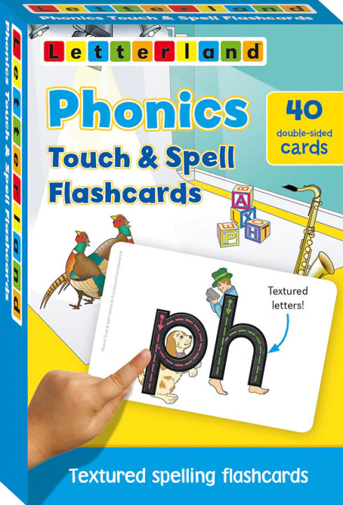Letterland Phonics Touch & Spell Flash Cards | Lazada Singapore