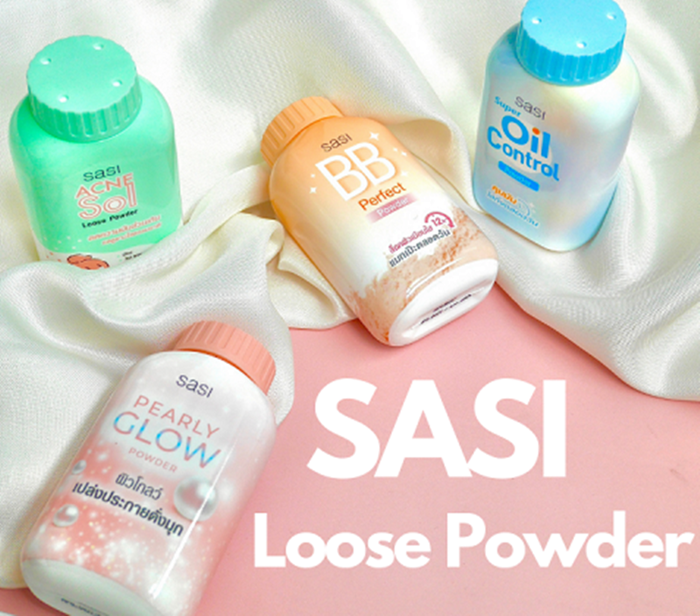💯现货- Thailand SASI Loose Powder Sasi All Day Loose Powder Oil Control Loose Powder 50g 泰国SASI ...