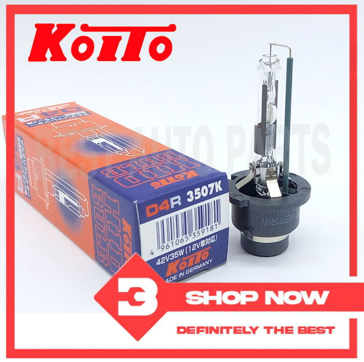 KOITO Halogen Bulb (12Vcar)ECE || 45V 35W - 3507K ( 1pc/Box ) ( Made in ...
