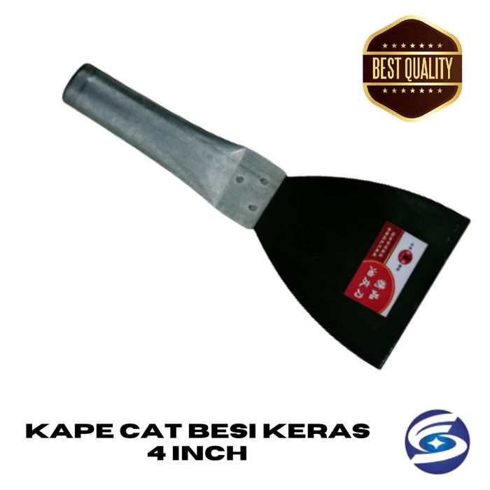 Kape Cat Besi Keras 4 Inch / Alat Pengerok / Putty Knife | Lazada Indonesia