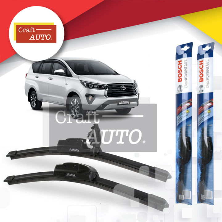Wiper Mobil Frameless Toyota Kijang Innova Reborn Ukuran 26" & 16 ...