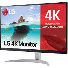 monitor LG 4K 27UP600-W UHD IPS LED Monitor with VESA DisplayHDR 400 ...