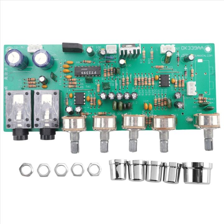Digital Microphone Amplifier Tone Board PT2399 Karaoke Reverb ...