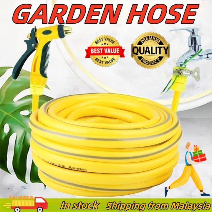 50M Garden Hose PVC Pipe Irrigation Hose Car Wash High Presuure Water ...