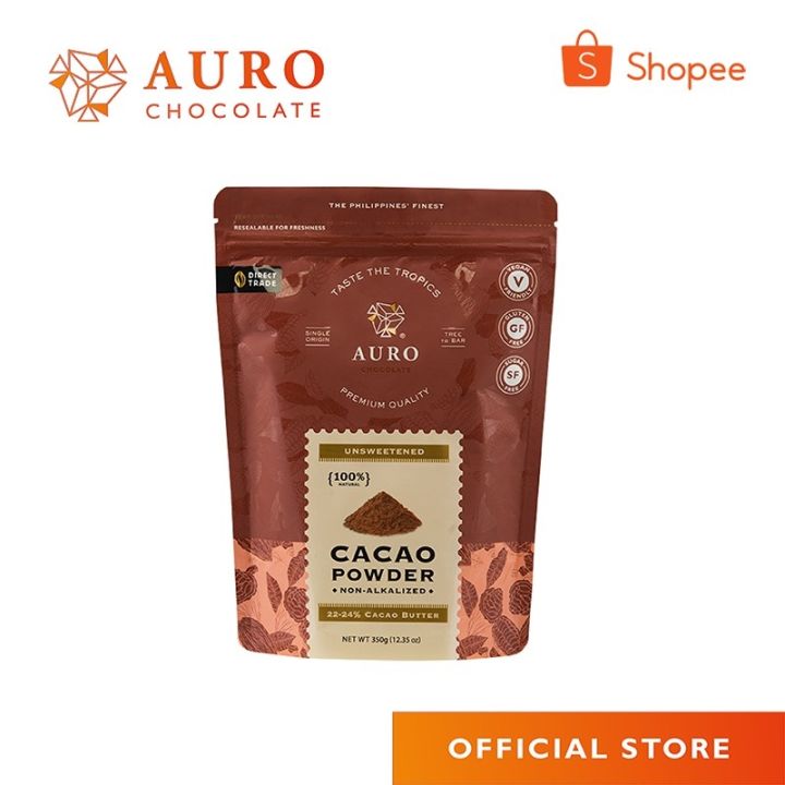 Auro Chocolate Natural Cacao Powder 350G | Lazada PH