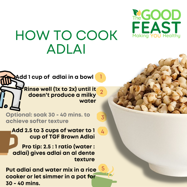Brown Adlai 1Kg: Fiber-enriched and more protein-packed version of ...