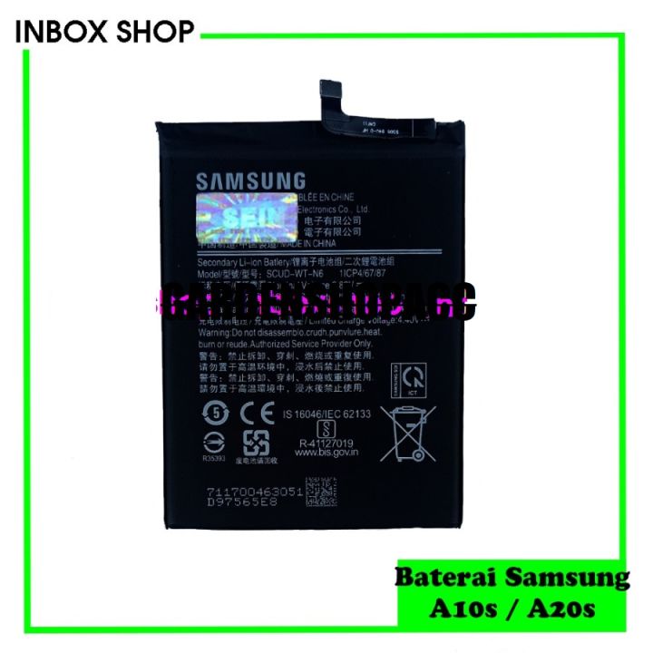 Baterai batre Samsung Galaxy A10S A107 - A20S A207 ORIGINAL 100% | Lazada Indonesia