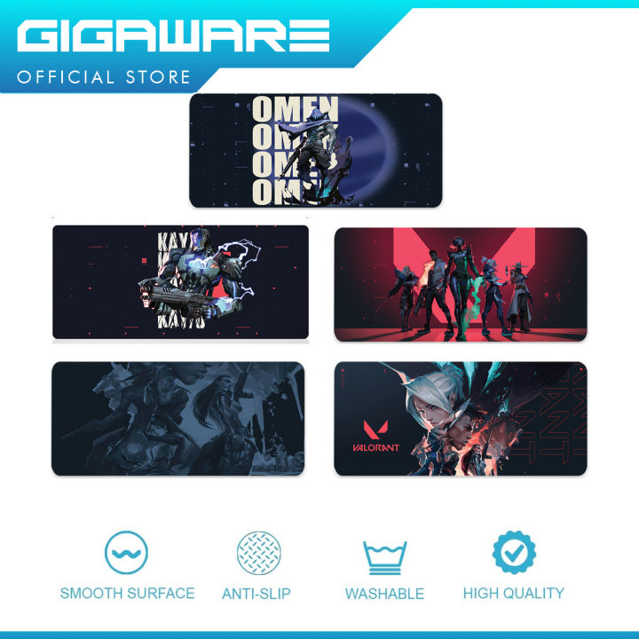 Gigaware Valorant Design Mousepad Extended Gaming Mouse pad 900x400mm ...