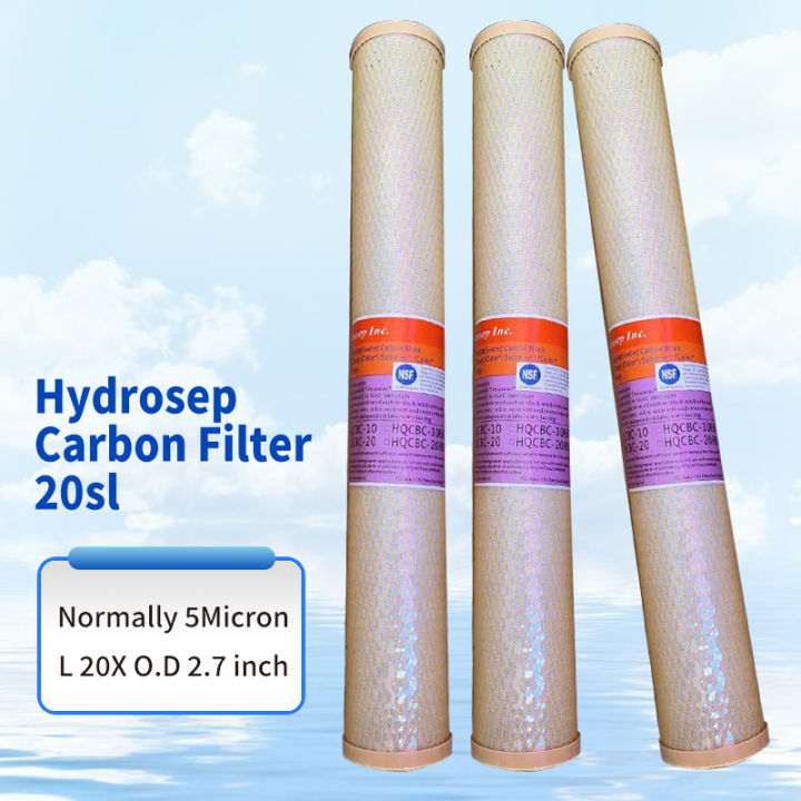 Hydrosep Carbon Block Filter CTO 20'' SL | Lazada PH