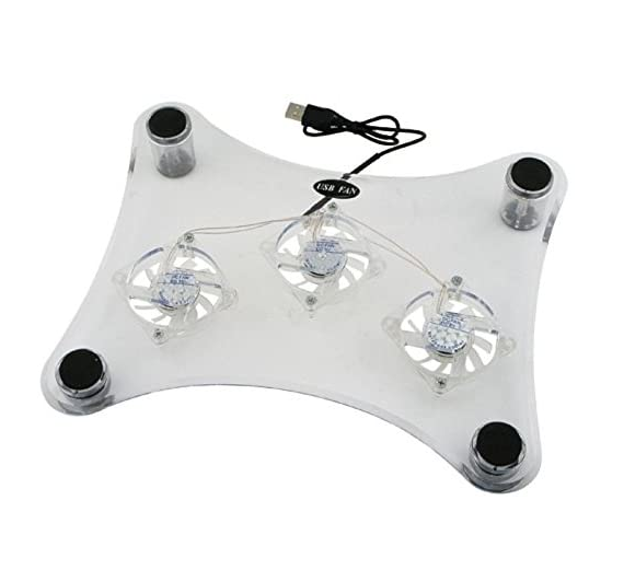 Intex IT-CP02 Laptop cooling fan pad stand light up cute aesthetic ...
