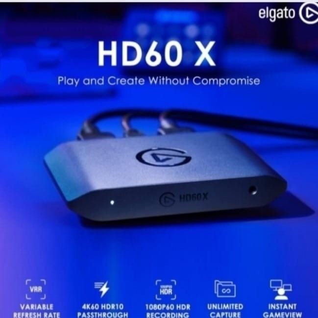 Elgato HD60X / HD60 X HDR10 Game Capture Card Stream and Record ...