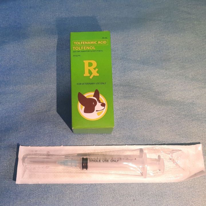 Tolfenol (Tolfenamic Acid) Anti-inflammatory and Anti-pyretic 30ml with ...