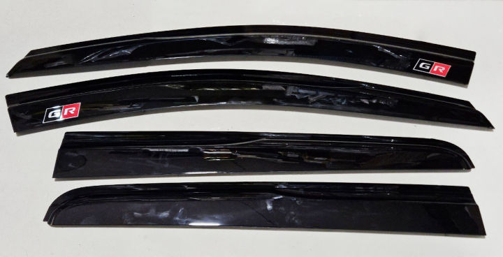 Toyota Rush 2019 to 2023 GR Rain Gutter Door Visor | Lazada PH