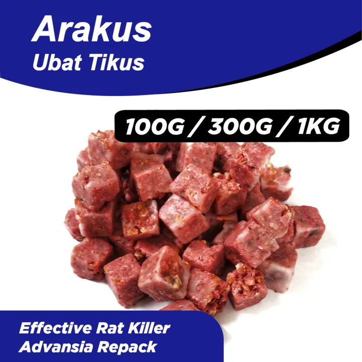 [100G/300G/1KG] ARAKUS (ADVANSIA) 🔥 (Matikus Alternate) Umpan Tikus ...