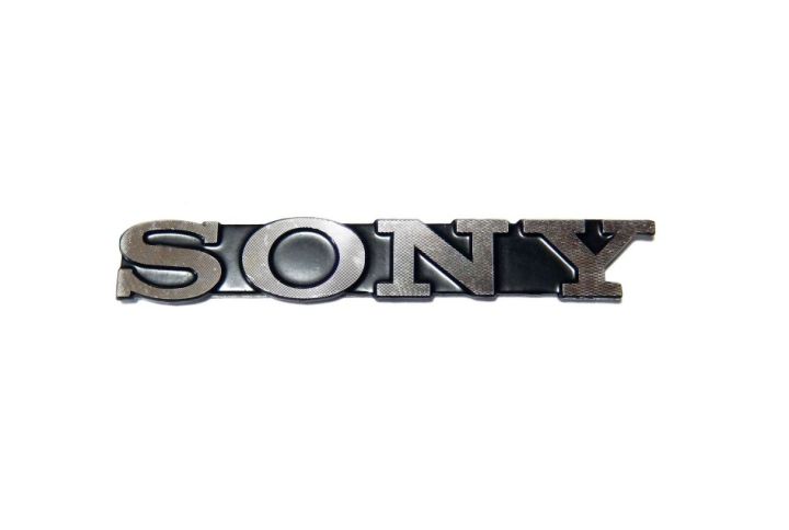 SONY emblem badge logo size 3 * 0.5 cm โลโก้โซนี่ ขนาดจิ๋ว ติด แต่ง ...