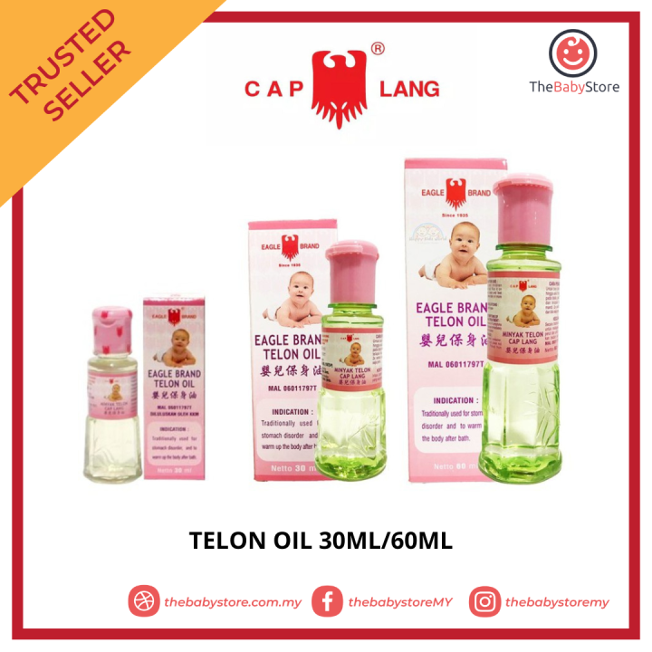 Minyak Telon Cap Lang Telon Oil (30ml/60ml) | Lazada