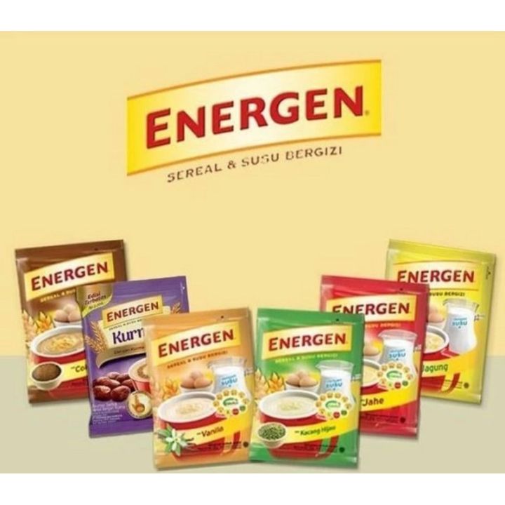 Energen cereal isi 10 sachet renceng/Eenergen coklat/Energen Kacang ...