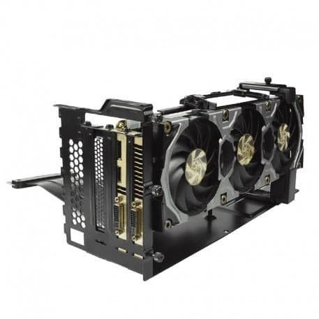 GameMax Vertical GPU Kit with Riser Cable And VGA GPU Holder Original ...