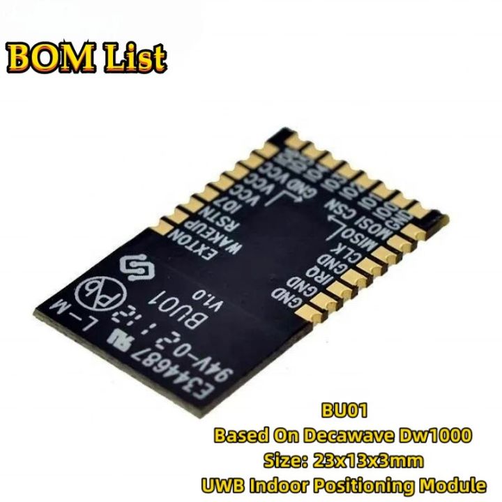 【Hot deal】 Bu01 Ultra Wideband Uwb Transceiver Module Based On Decawave ...